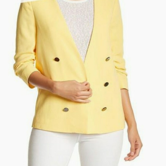 Jealous Tomato | Jackets & Coats | Final Sale Yellow Blazer | Poshmark